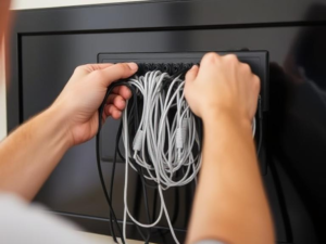 How to Organize Wires Behind TV: Guide to Conquer Cable Chaos